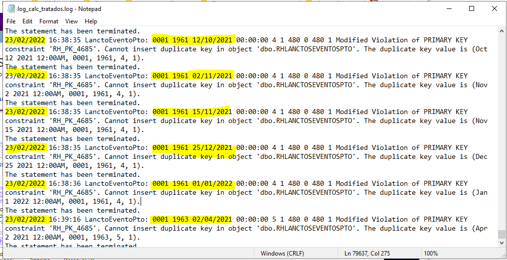 Modified Violation Of Primary Key Constraint Cannot Insert Duplicate
